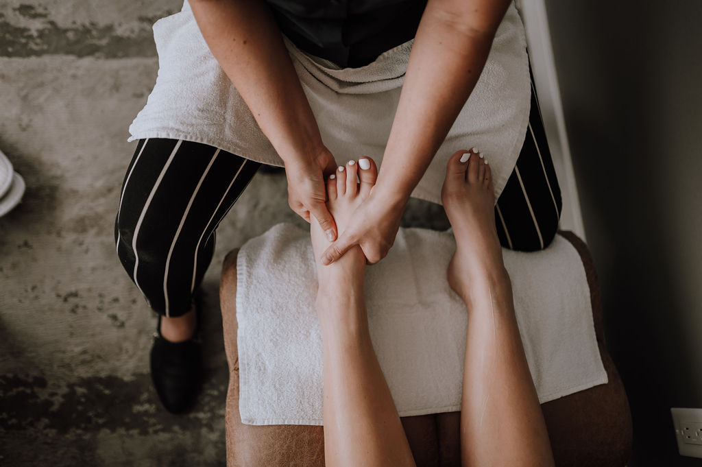 Foot and Calf Treatment | Room and Pillar Spa, Kelowna BC